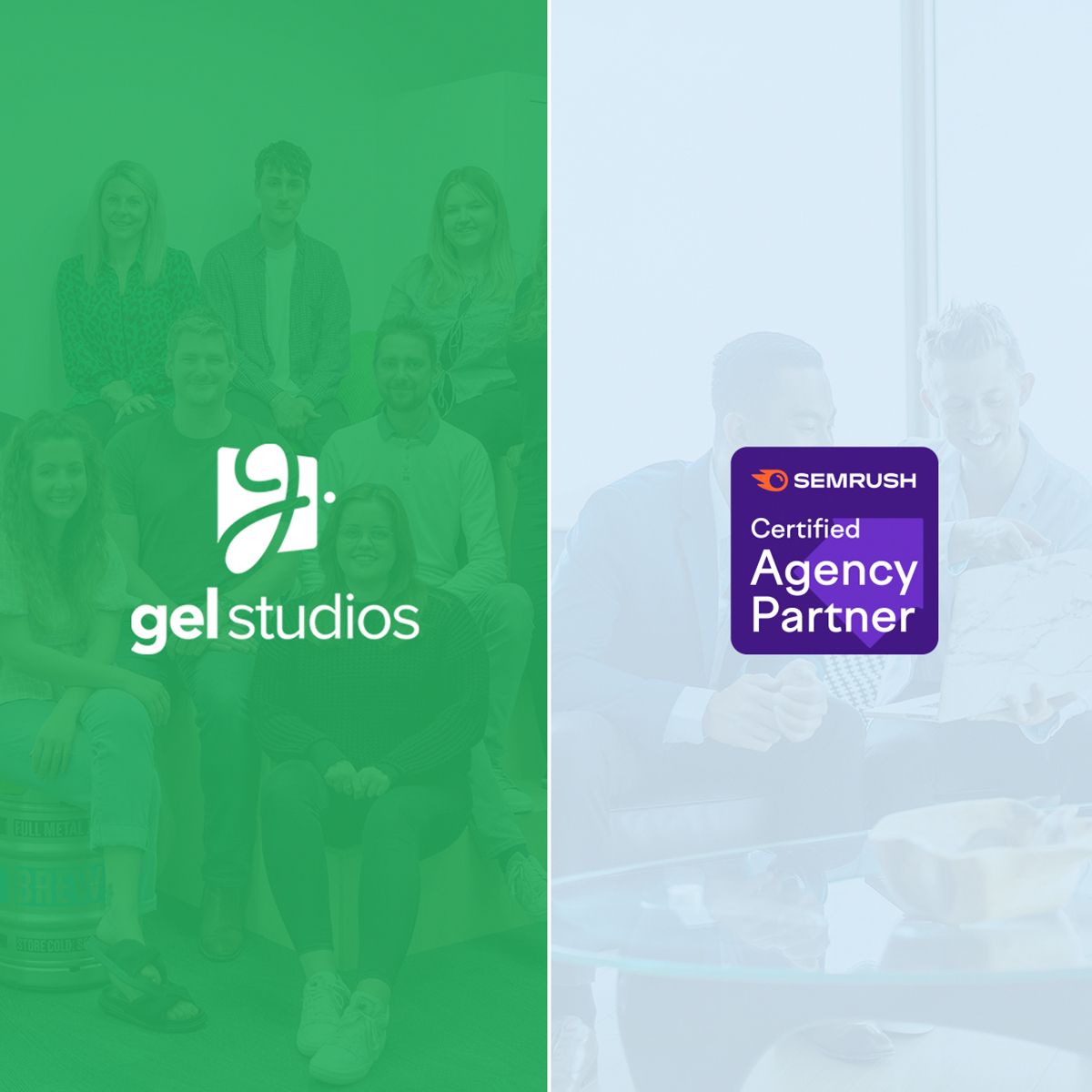 We're a Semrush Agency Partner.